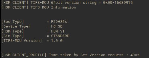 F29H85x-SDK: HSM client