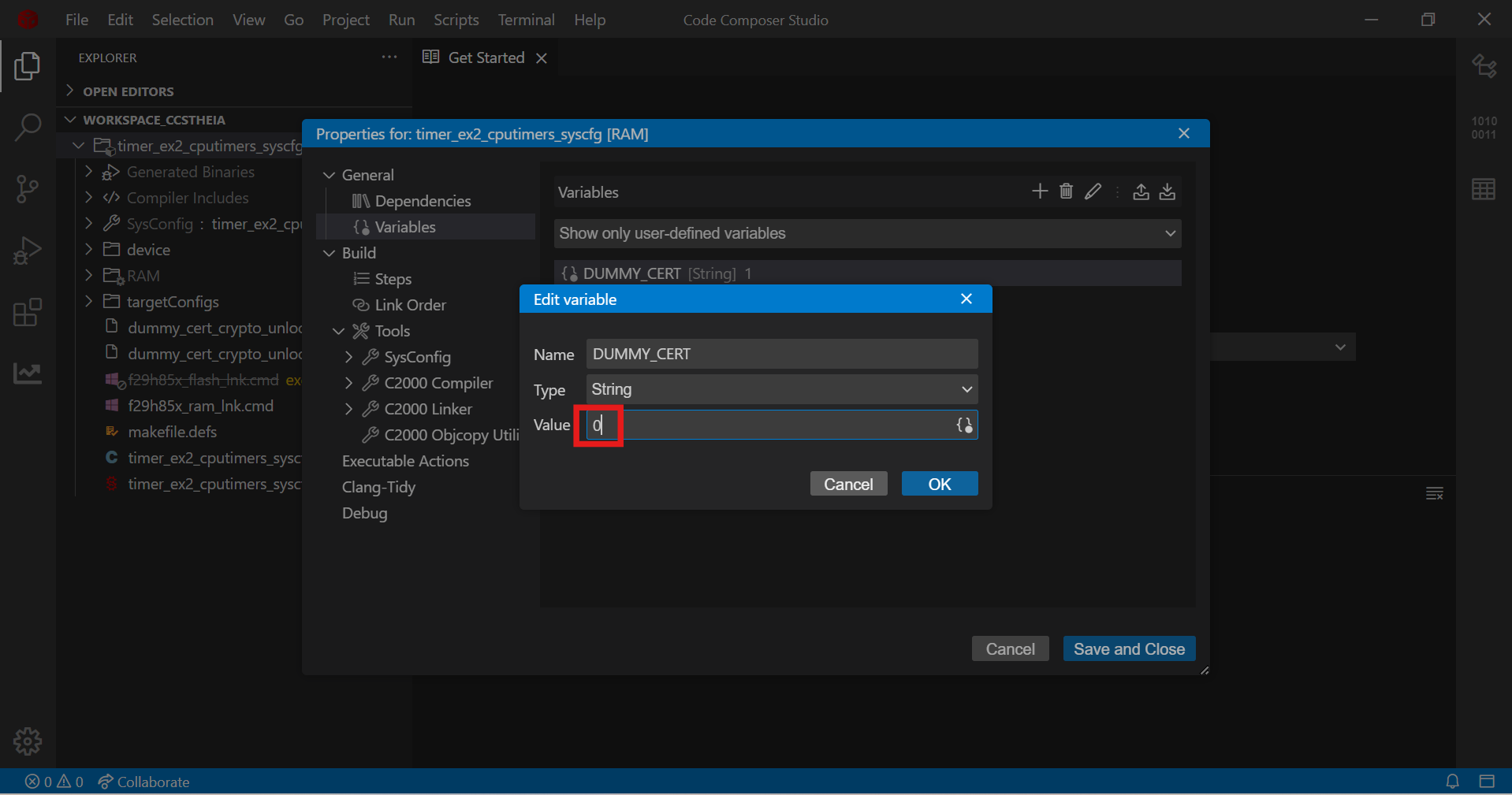 F29H85x-SDK: Build, Load and Run