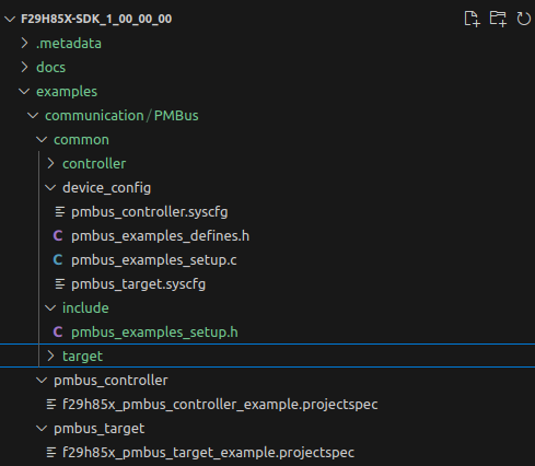 F29H85x-SDK: Library Structure