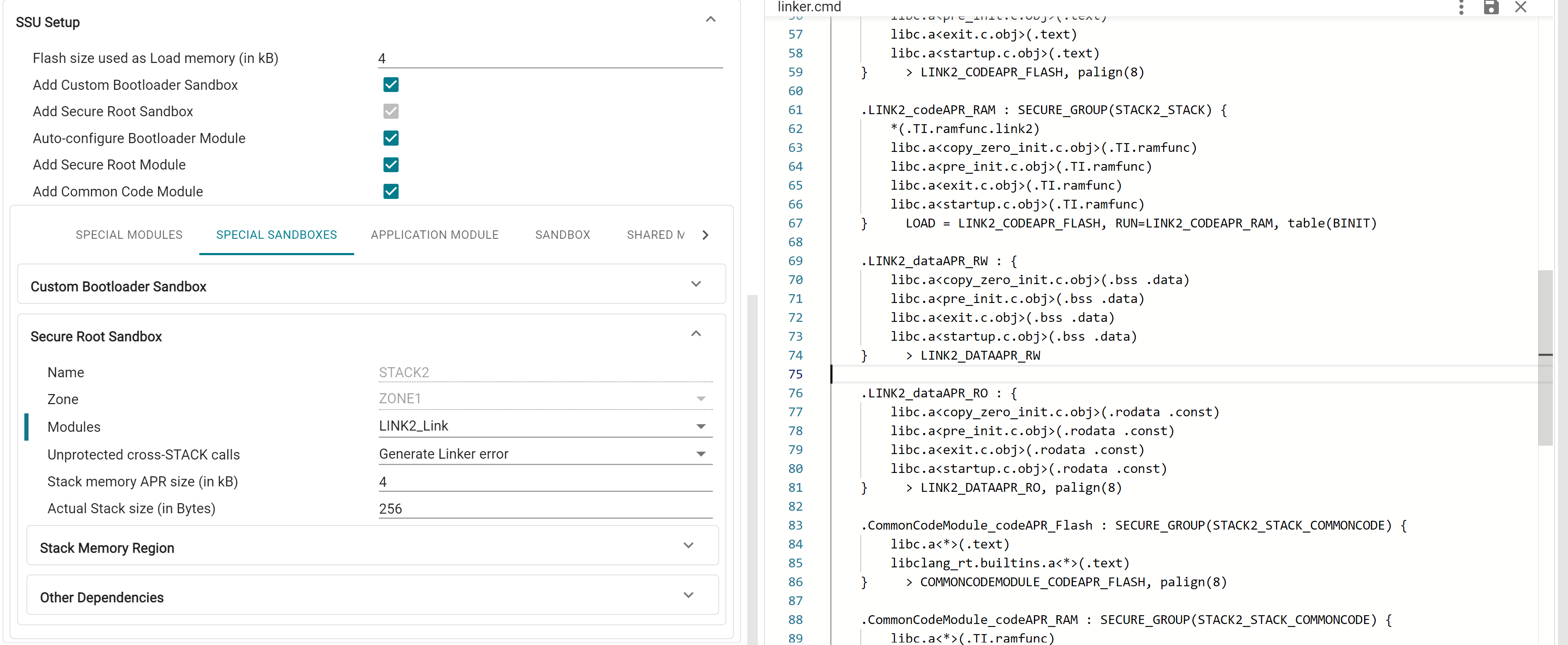 F29H85x-SDK: System Security Configuration