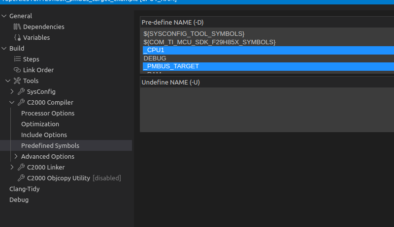 F29H85x-SDK: Integrating Library