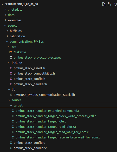 F29H85x-SDK: Library Structure