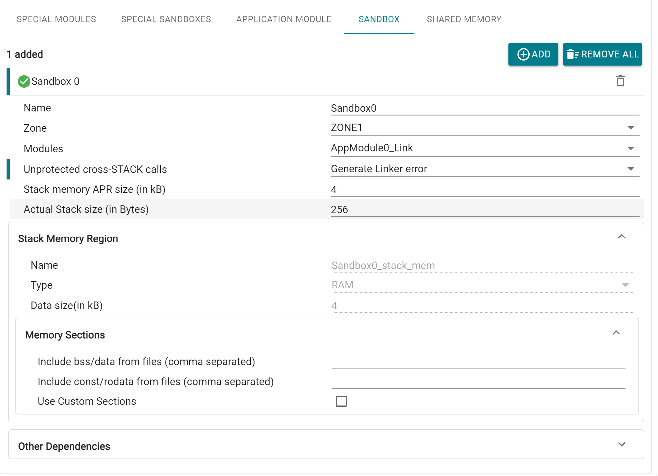F29H85x-SDK: System Security Configuration