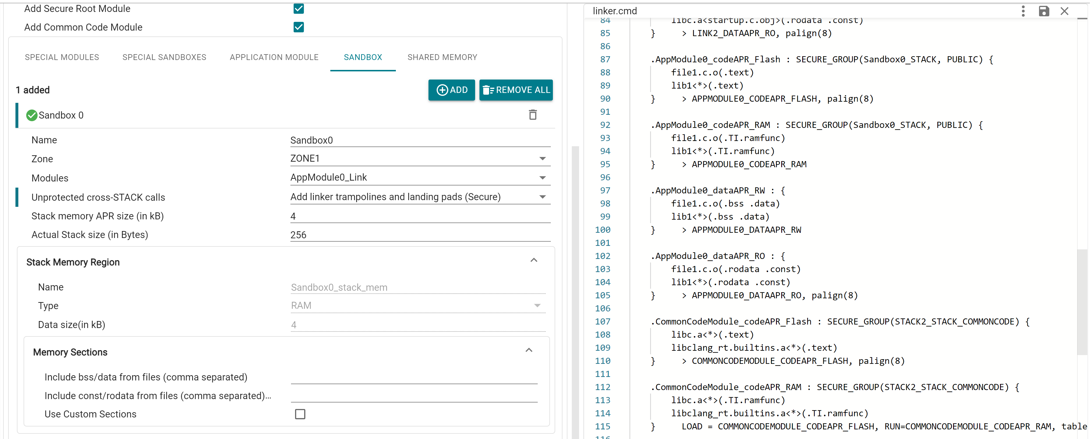 F29H85x-SDK: System Security Configuration