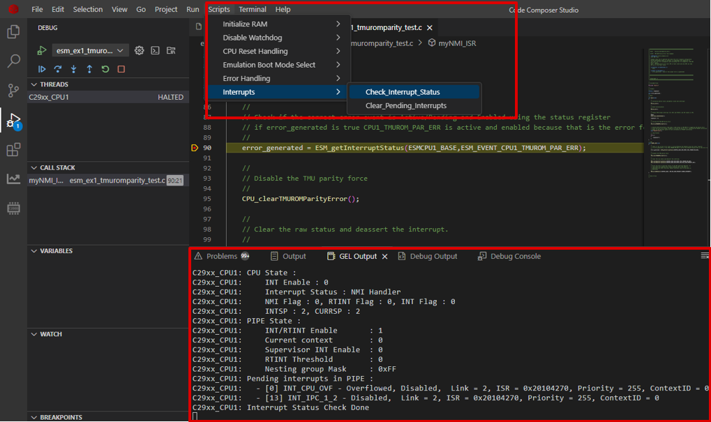 F29H85x-SDK: Build, Load and Run