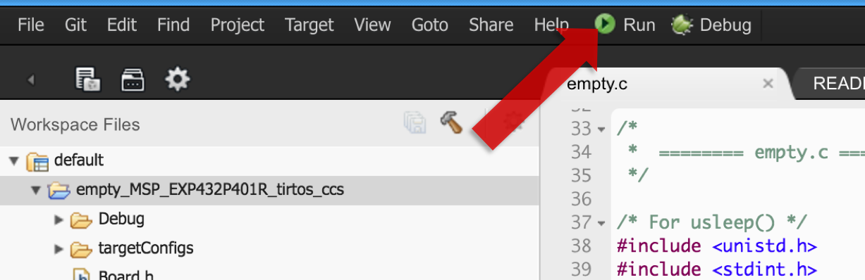 MSP-EXP432P401R | Project Zero — MSP-EXP432P401R - Welcome 1.20.00.45 ...
