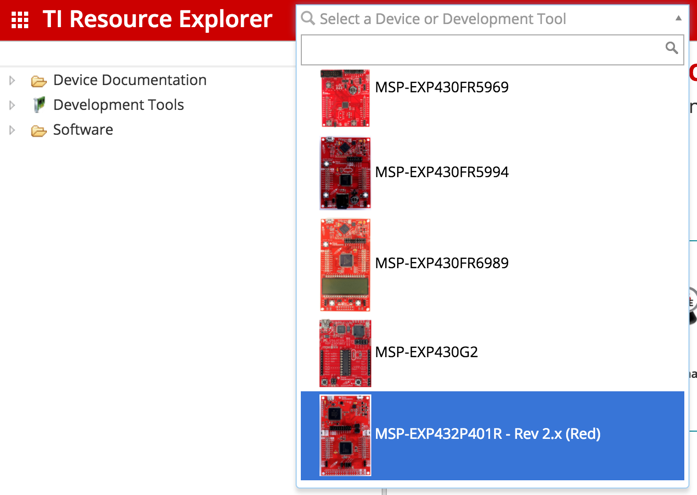 MSP-EXP432P401R | Project Zero — MSP-EXP432P401R - Welcome 1.20.00.45 ...