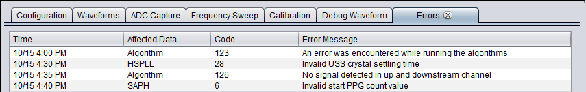 Error Handling — Ultrasonic Sensing Design Center User Guide 02.20.00.15 documentation